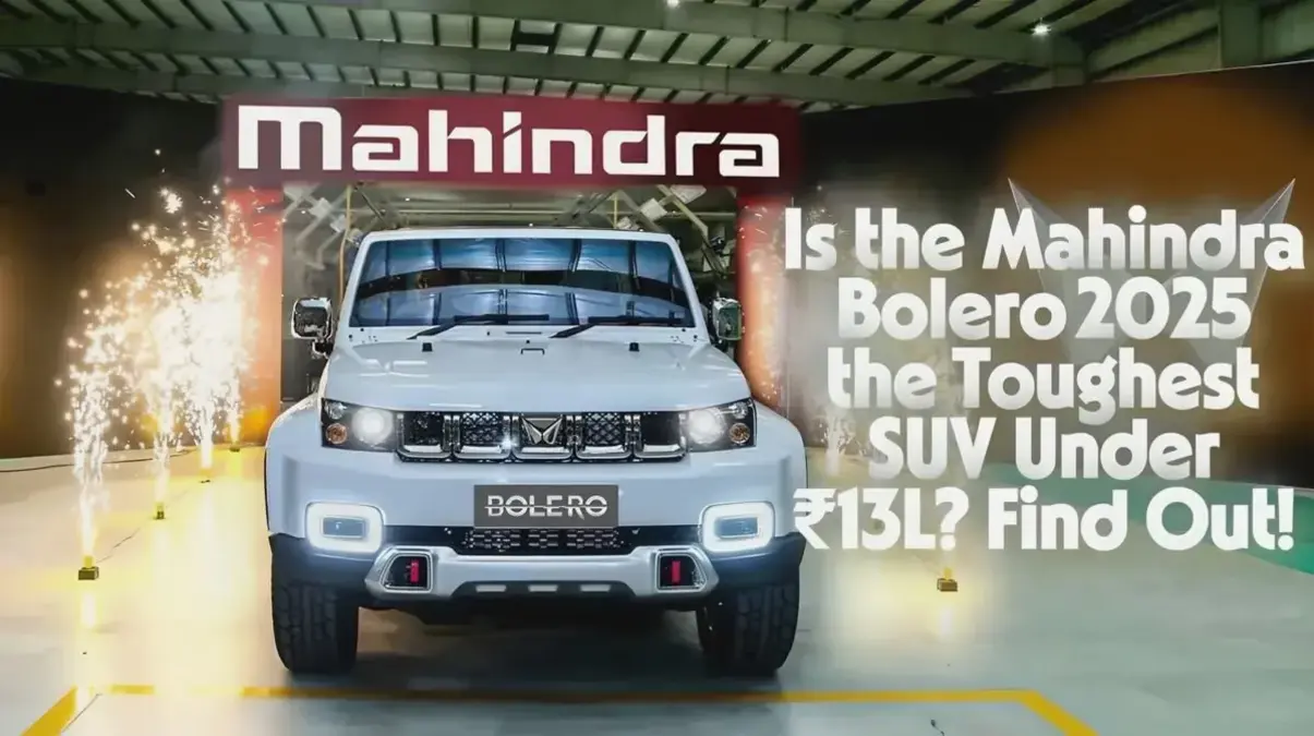 Mahindra Bolero 2025 Facelift: Bold SUV Redesign & Price!